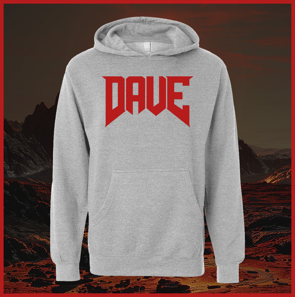 DAVE Hooded Sweathshirt – Neon Grizzly